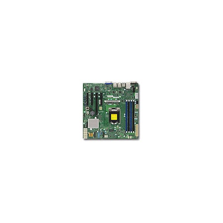 Supermicro X11SSM-F-B LGA1151/Intel C236/DDR4/SATA3&USB3.0/V&2GbE/MicroATX MBD-X11SSM-F-B | Zoro